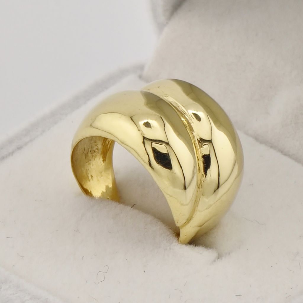 10K Yellow Gold Lip Ring - Pons Fine Jewelry